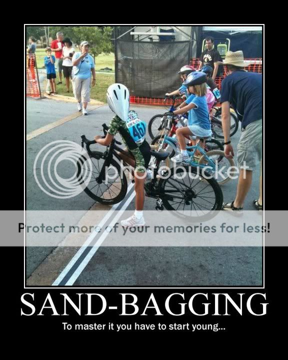 Sand-bagging - Bike Forums