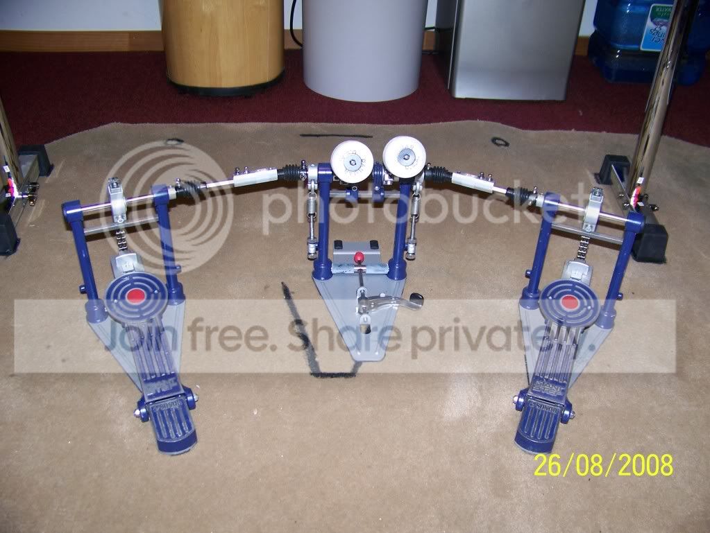 Hey Carm! My middle pedals. - Drums & Percussion - Harmony Central