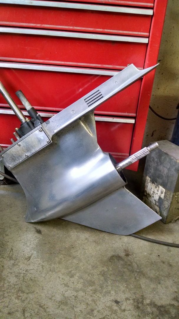 Polished 20" CLE Gearcase