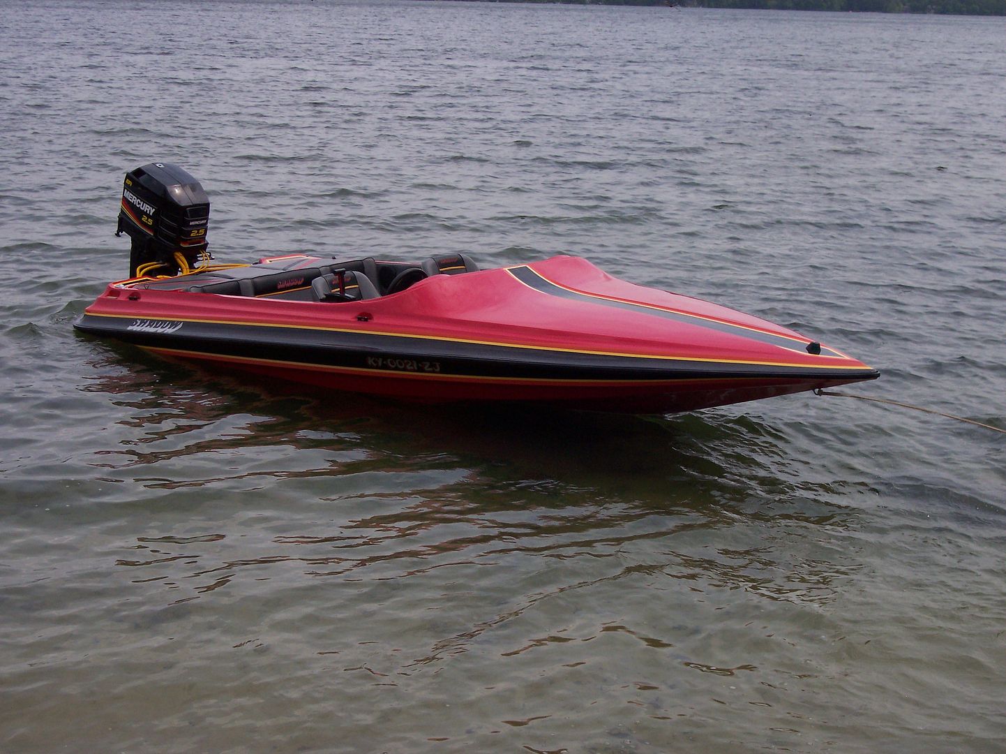 Shadow 200RT Mod VP Tunnel Hull Boat and Trailer
