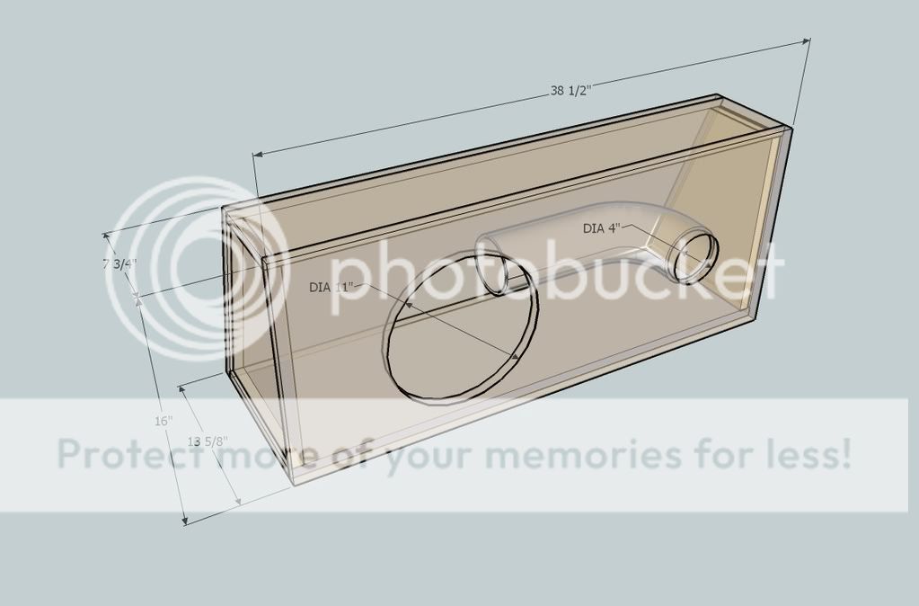 My 1st ported box design. Check my measurements? | DIYMobileAudio.com ...