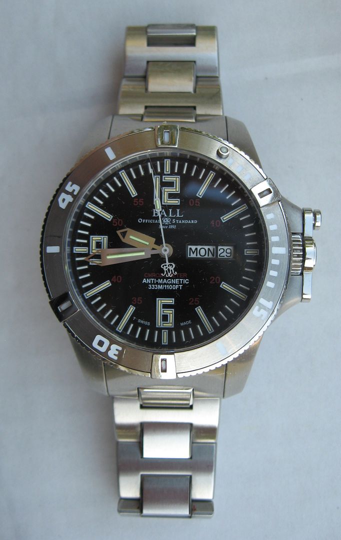 FS: Ball Engineer Hydrocarbon Spacemaster Glow (X-Lume) | WatchUSeek ...