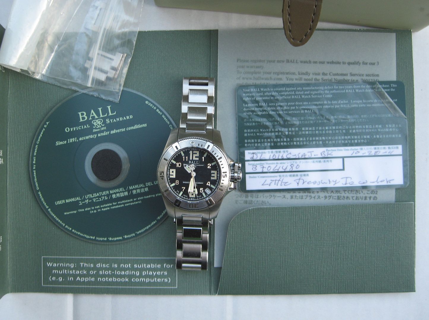 TimeZone : Sales Corner » FS: IWC Aquatimer, Fortis B-42 and Ball ...