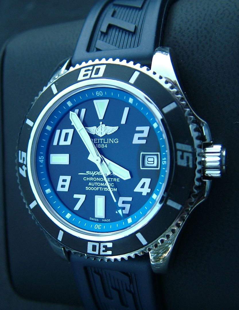 TimeZone : Sales Corner » FS: Breitling Superocean Abyss/42mm Blue ...
