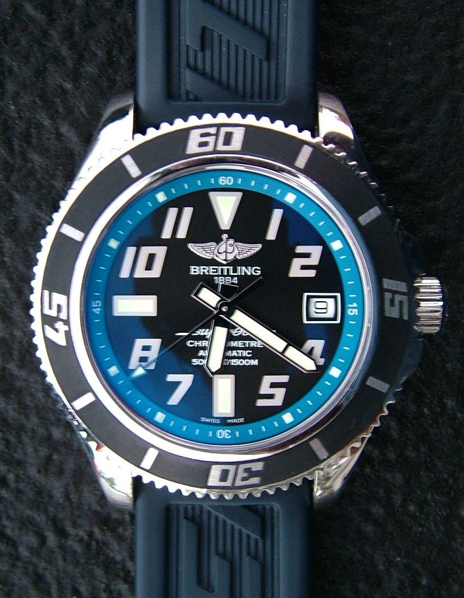 TimeZone : Sales Corner » FS: Breitling Superocean Abyss/42mm Blue ...