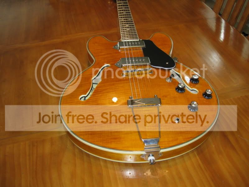 Xaviere XV-910 Semi-Hollow with p-90's - Electric Guitars - Harmony Central
