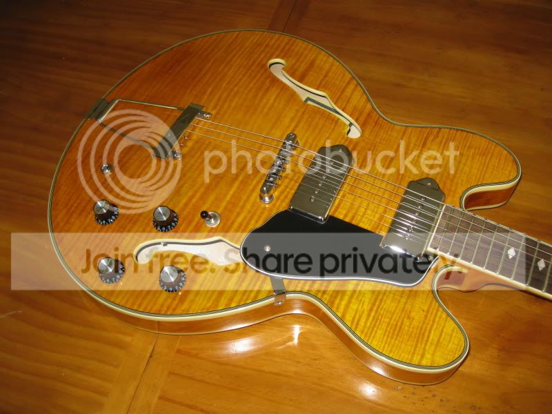 Xaviere XV-910 Semi-Hollow with p-90's - Electric Guitars - Harmony Central
