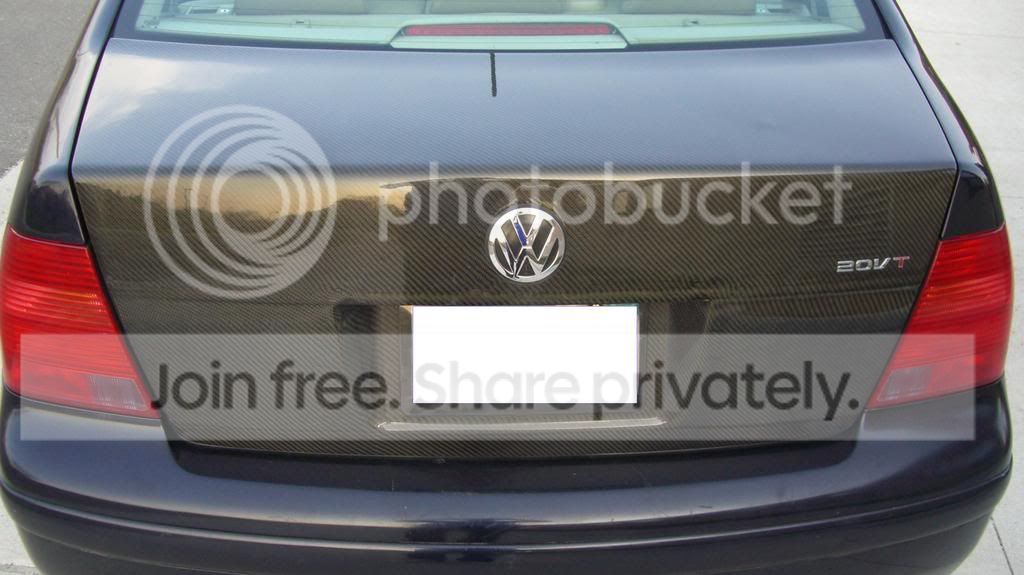fs: mk4 jetta carbon fiber trunk | VW Vortex - Volkswagen Forum
