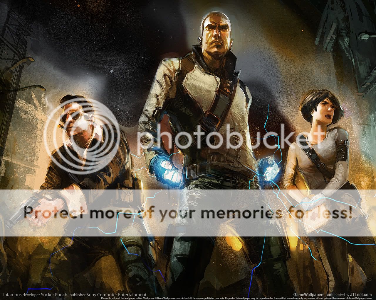 Wallpaper: inFAMOUS | El blog del Alecker