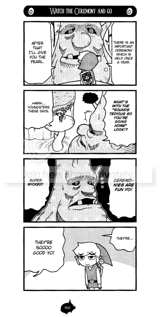 Wind Waker 4-Panel Comic Translated! - Classic Zelda - Zelda Universe ...